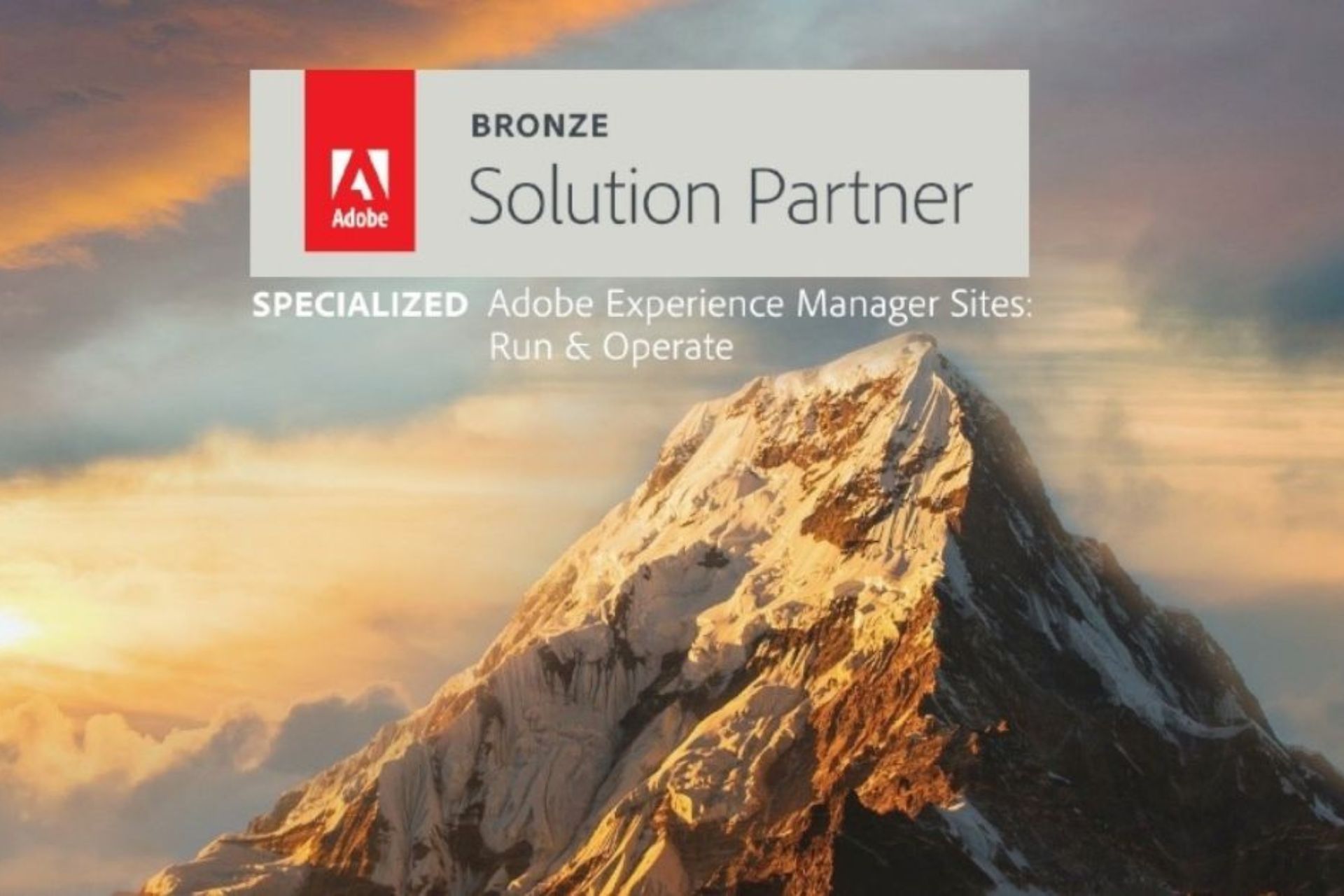 Initialyze Achieves Adobe Specialization:AEM-Run & Operate